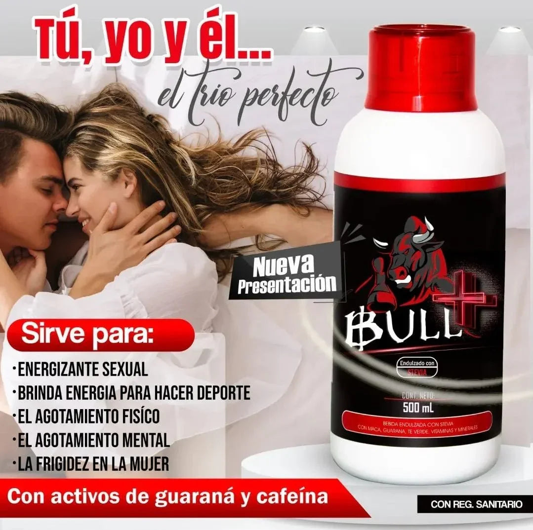 BULL ENERGY Liquido 500 ml – manzana erótika